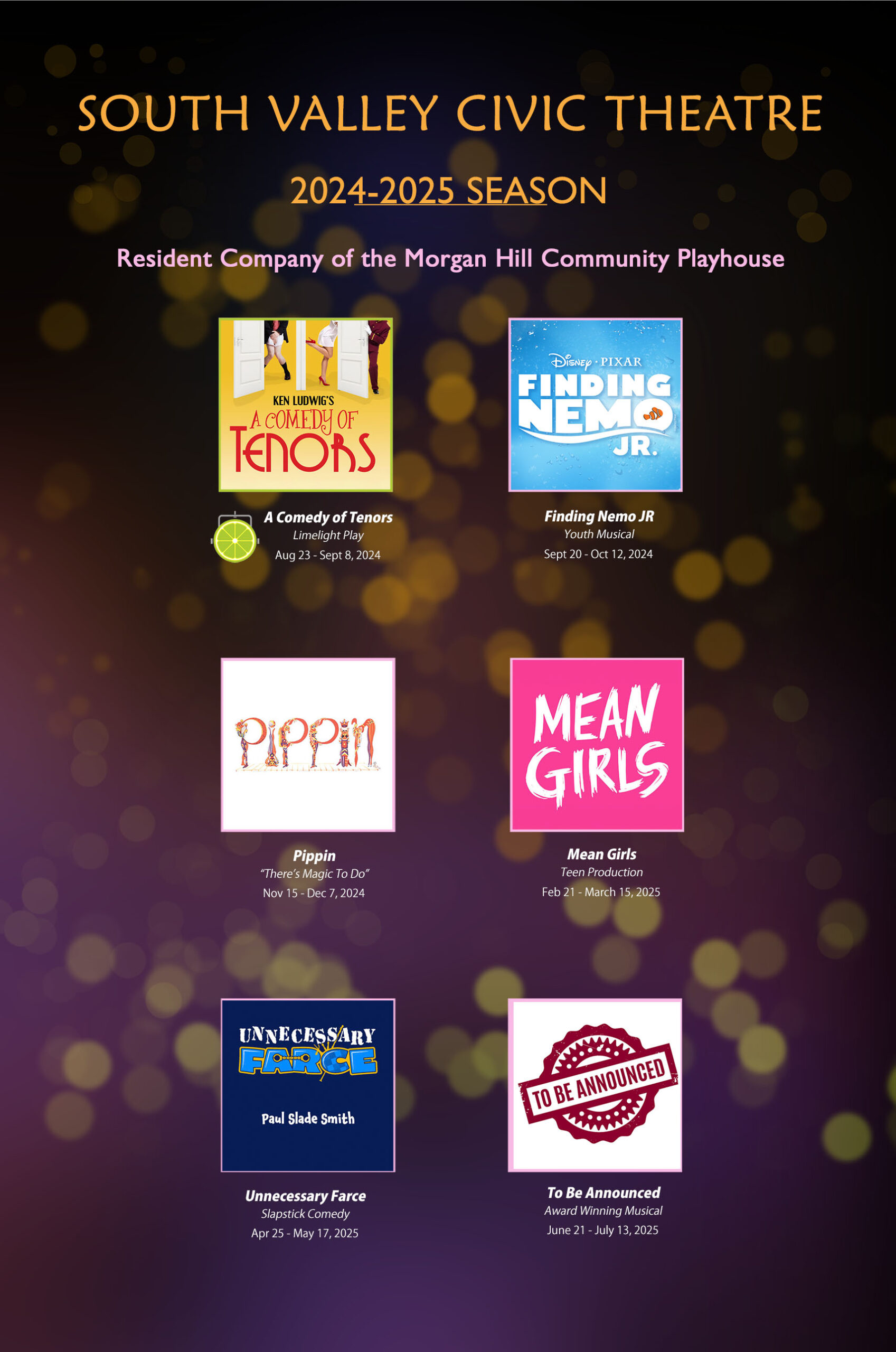 South Valley Civic Theatre – Your South Valley Community Theater